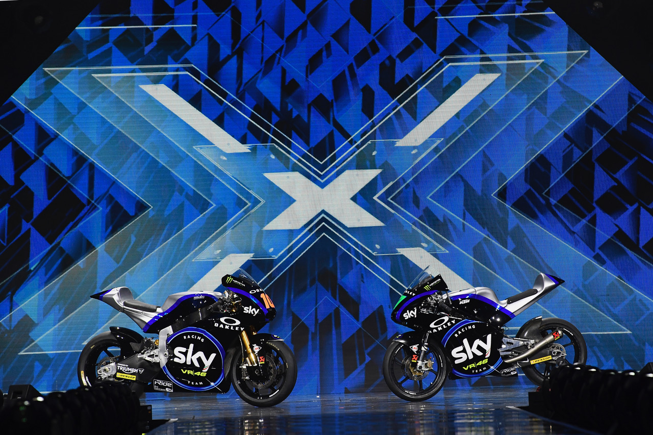 THE SKY RACING TEAM VR46 AT THE POPULAR TALENT SHOW X FACTOR FOR THE ...