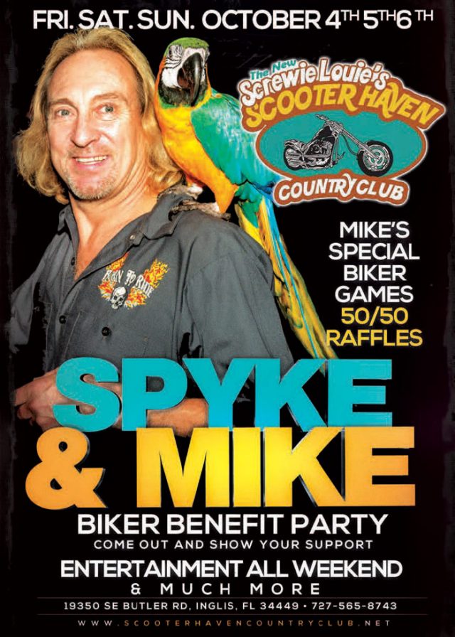 SPYKE & MIKE Biker Benefit Party | Born To Ride Motorcycle Magazine ...
