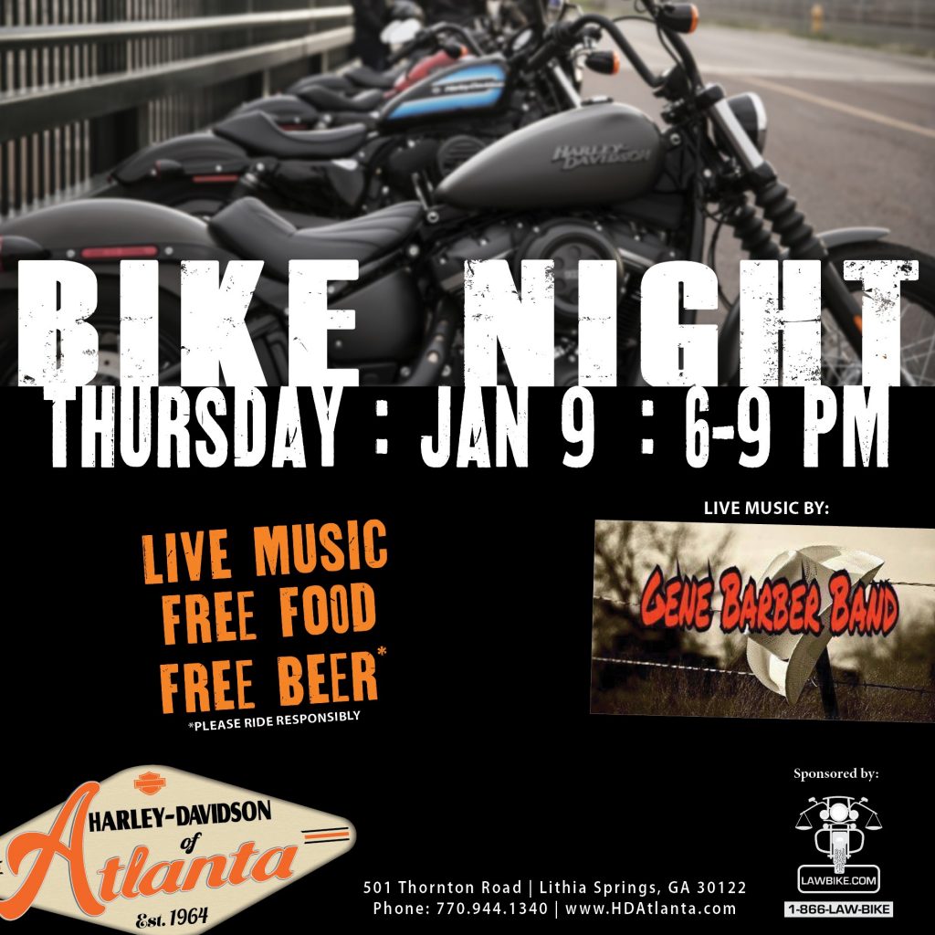 Harley-Davidson of Atlanta Bike Night | Born To Ride Motorcycle ...