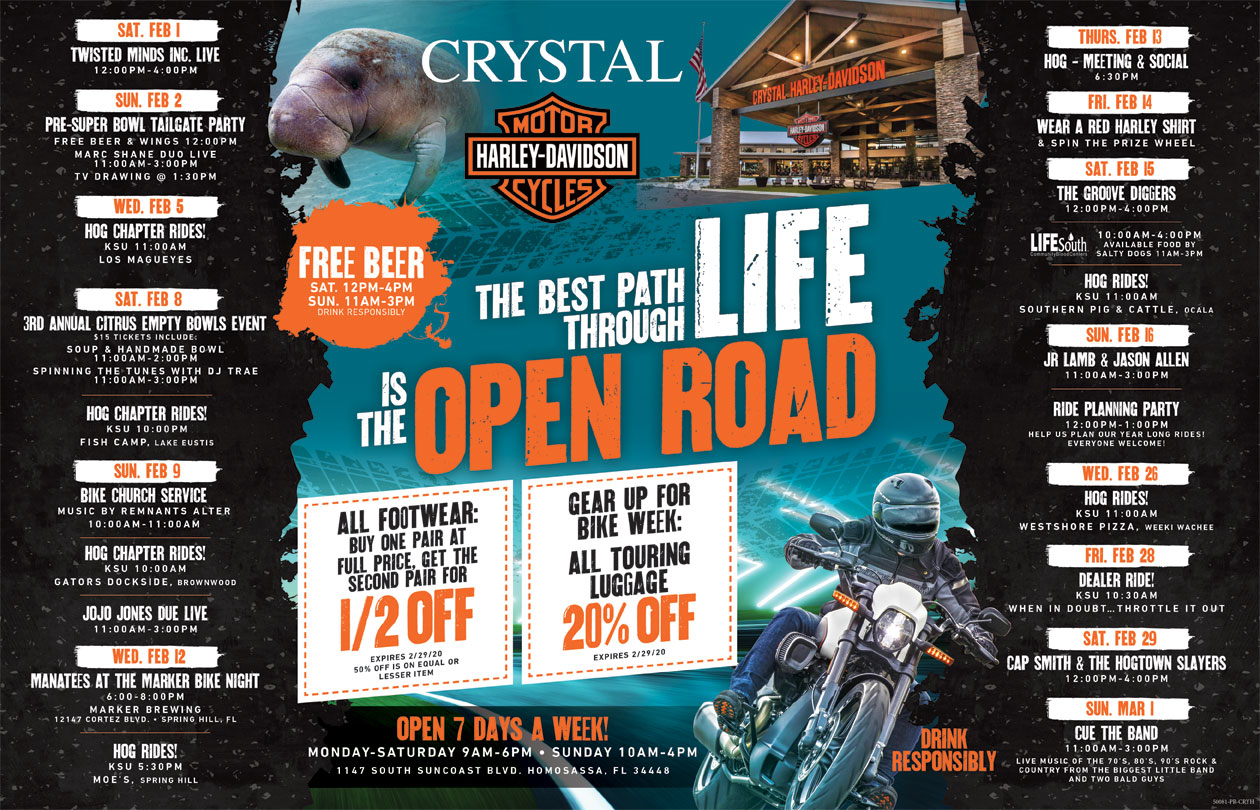 Crystal H-D Dealer Ride | Born To Ride Motorcycle Magazine - Motorcycle ...