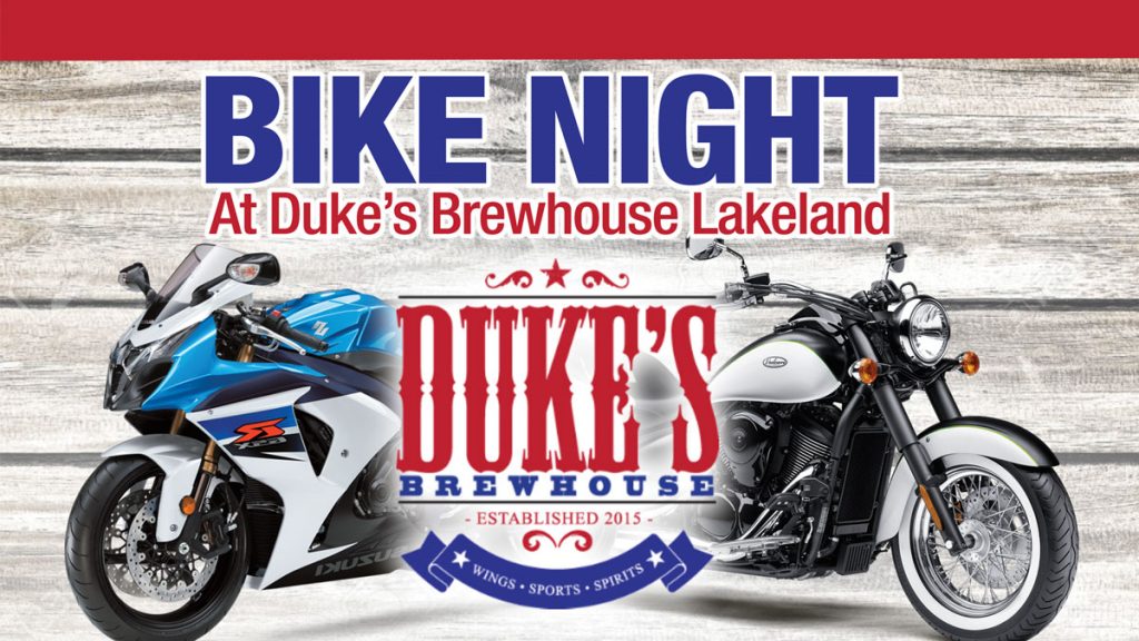 Duke’s Brewhouse Lakeland Bike Night | Born To Ride Motorcycle Magazine ...