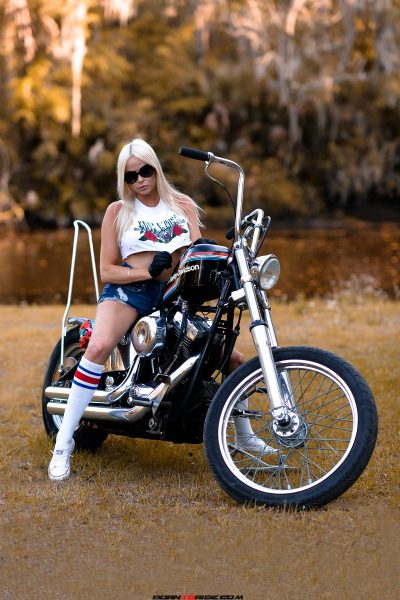 Born To Ride Babe Of The Week Chelsea 9 Born To Ride Motorcycle