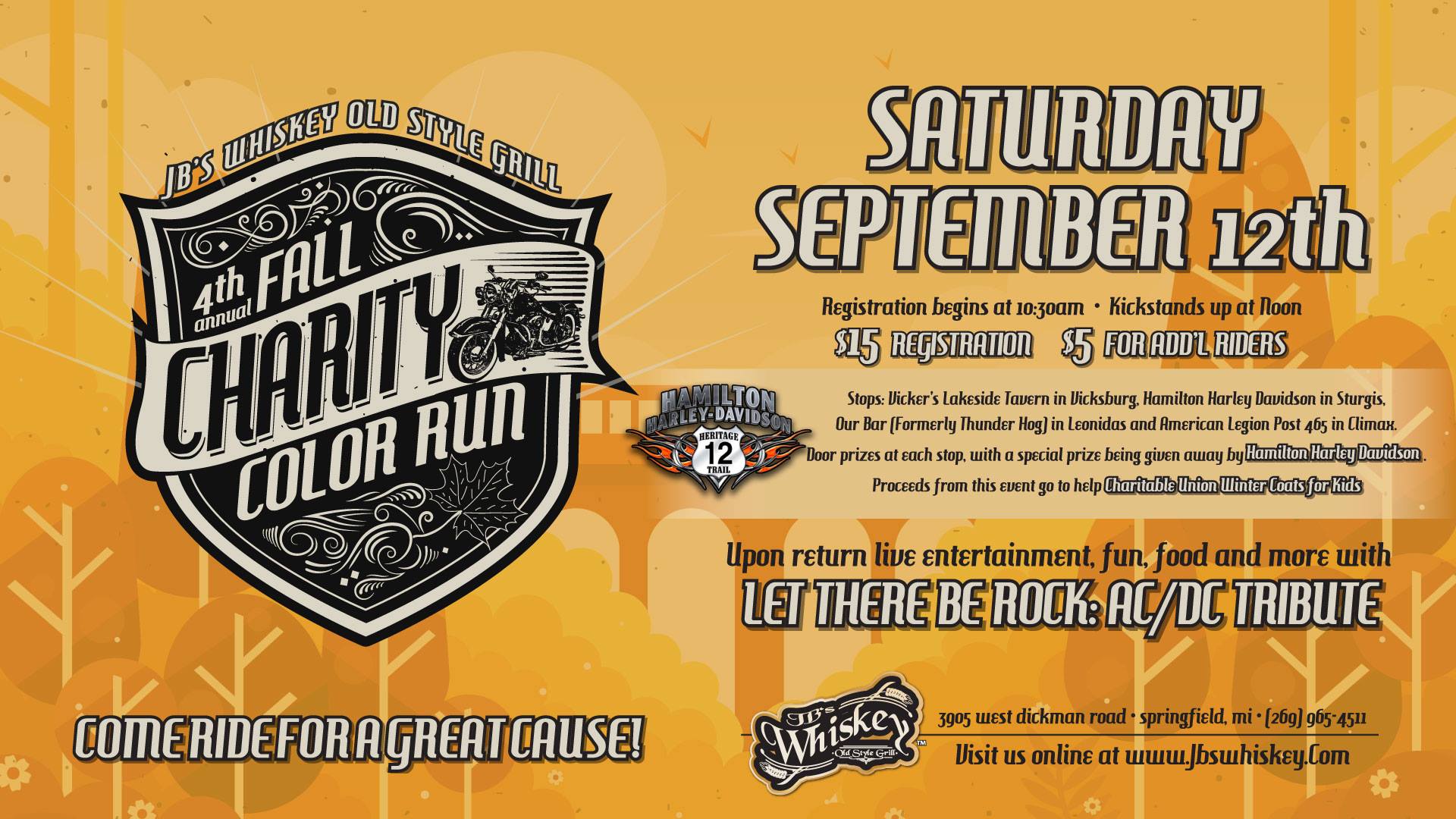 4th Annual Fall Charity Ride | Born To Ride Motorcycle Magazine ...