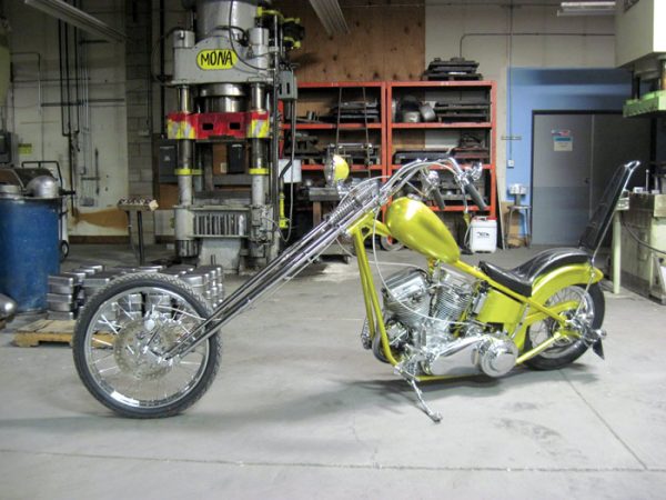 WIN Paughco’s Gold Chopper | Born To Ride Motorcycle Magazine ...