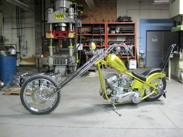 WIN Paughco’s Gold Chopper | Born To Ride Motorcycle Magazine ...