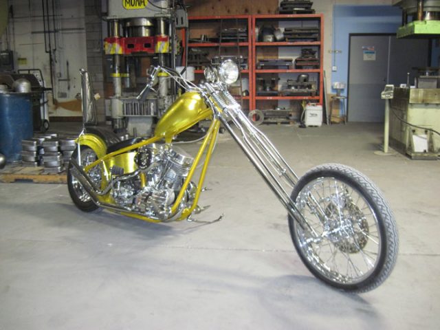 WIN Paughco’s Gold Chopper | Born To Ride Motorcycle Magazine ...