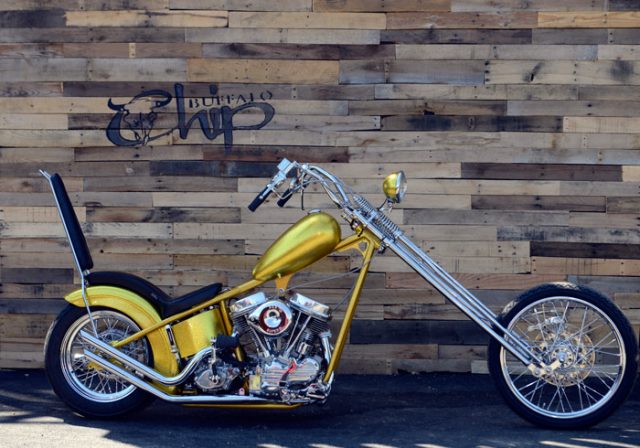 WIN Paughco’s Gold Chopper | Born To Ride Motorcycle Magazine ...
