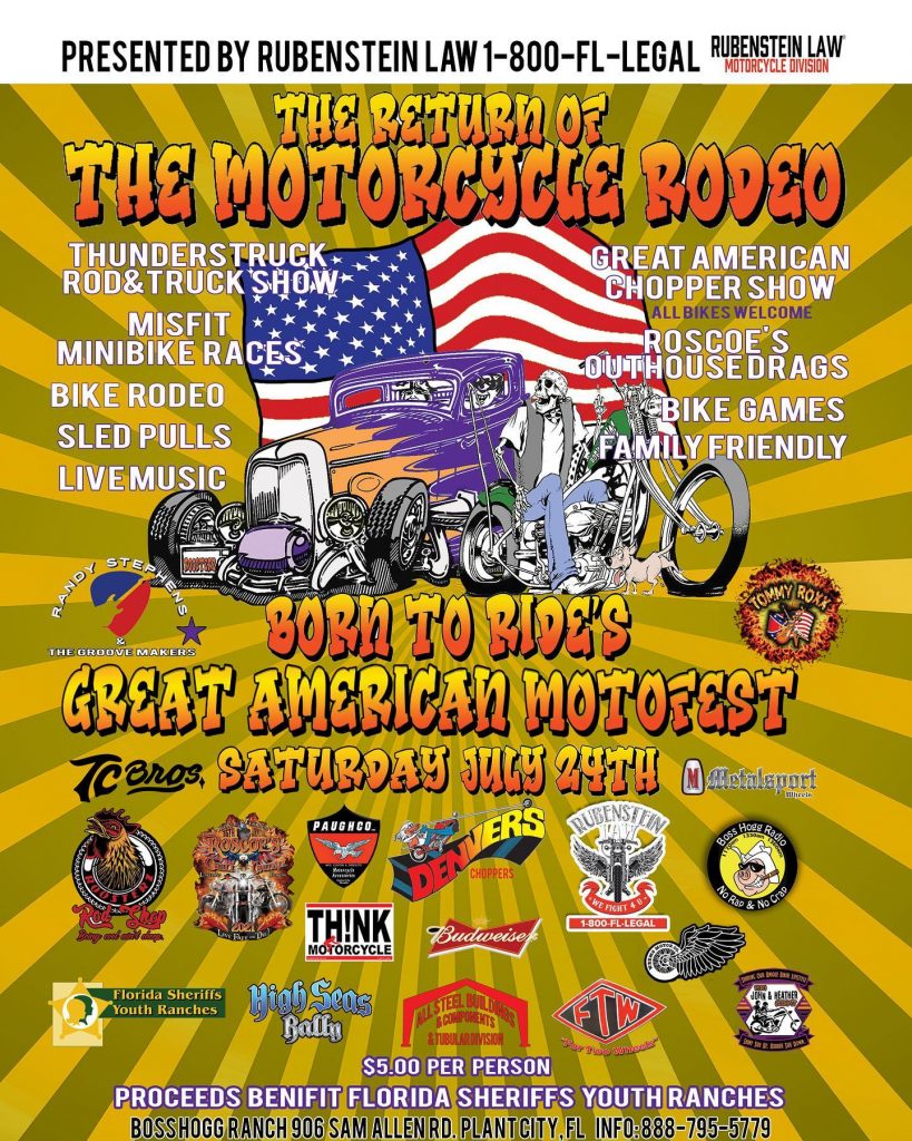 The Return of the Biker Rodeo – Great American Motofest | Born To Ride ...