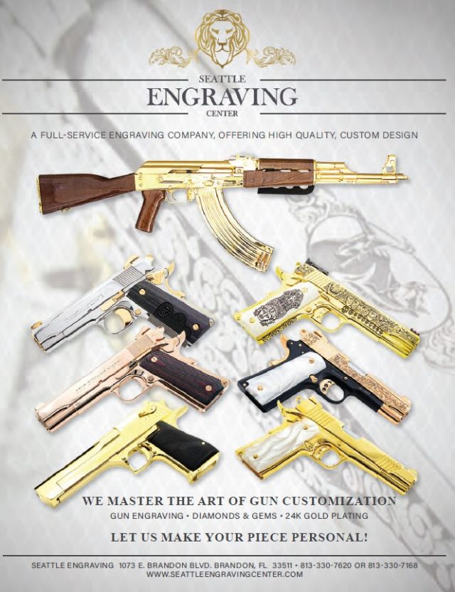 MORE BANG FOR YOUR BUCK! – Seattle Engraving’s Gold-plated Guns | Born ...