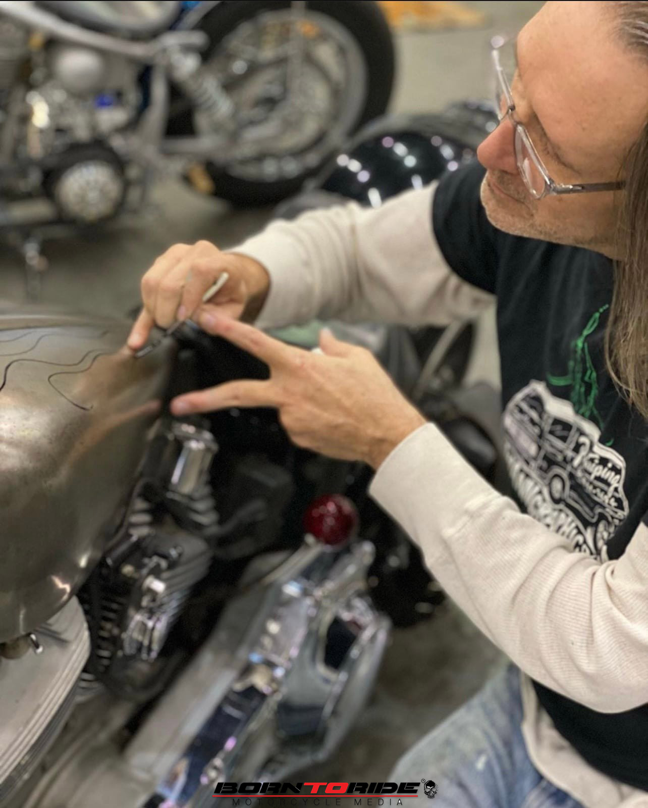 Born to Ride Choppertime Live at the Great American Motorcycle show ...